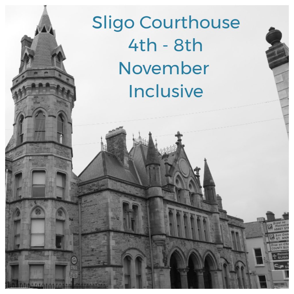 High Court Notice: Sligo Personal Injuries Sittings - Michaelmas 2019 ...