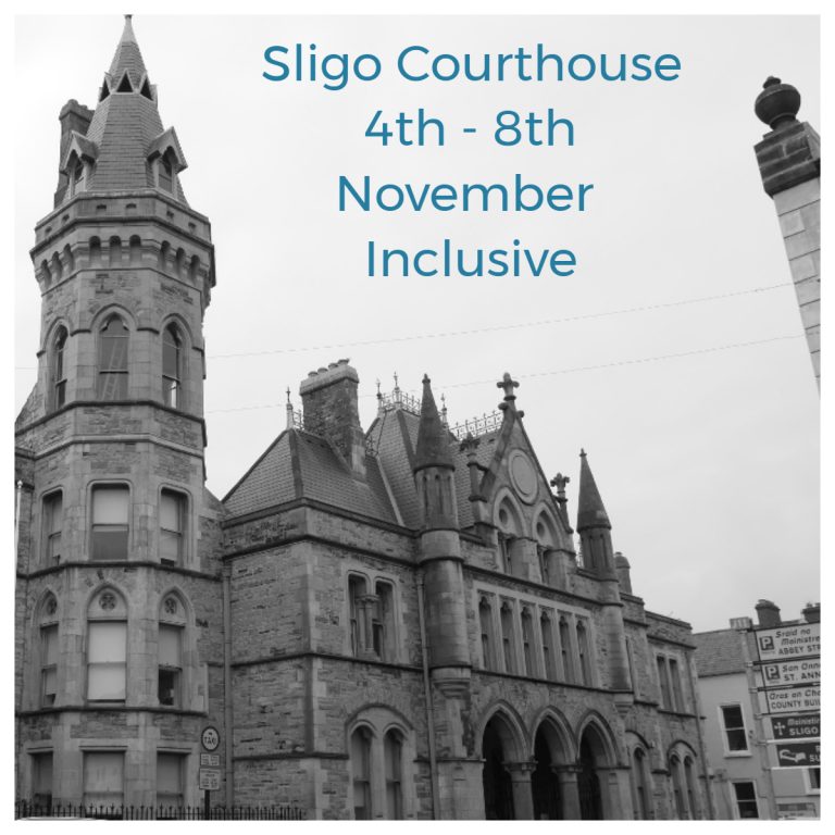 High Court Notice: Sligo Personal Injuries Sittings - Michaelmas 2019 ...